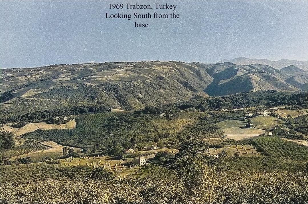 Boztepe Nato üssündeki Askerlerin çektiği TRABZON 1969 - Ali BAYIR